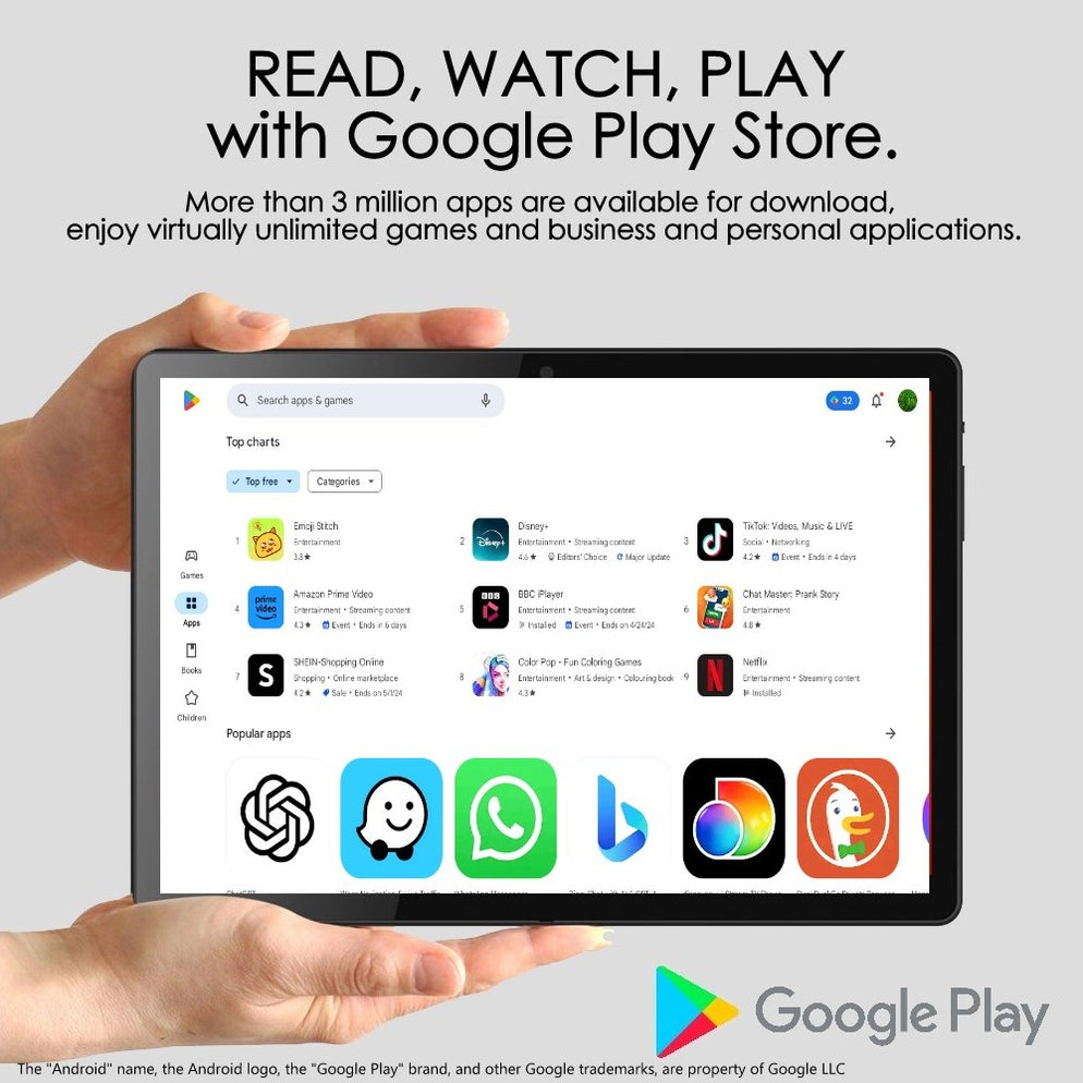 NEOCORE E2s | 10.1'' Android Tablet | 20GB RAM | 128GB Storage ...